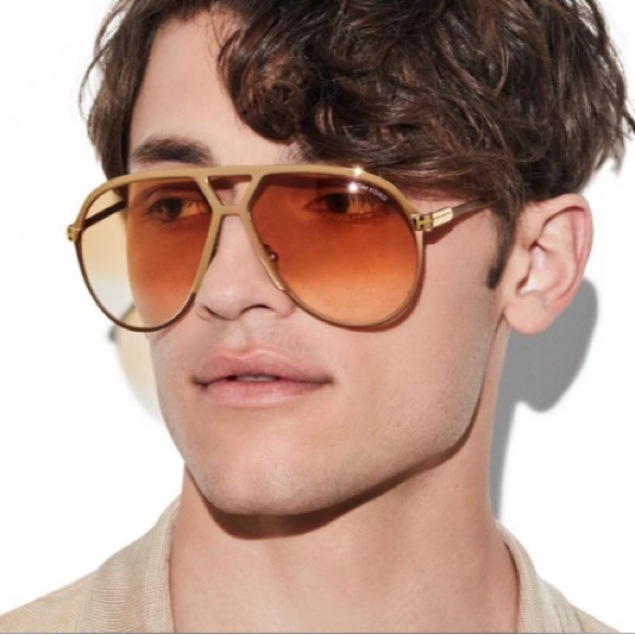 Tom Ford | Accessories | New Tom Ford Xavier Tf60 30f Aviator Mens ...